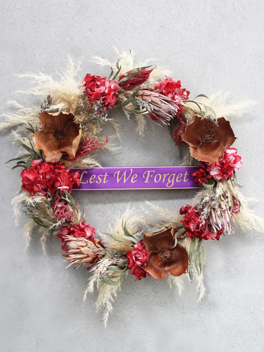Anzac Day Wreath – Wandering Willow NZ