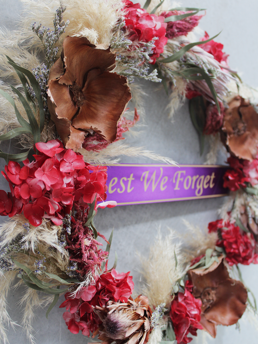 Anzac Day Wreath – Wandering Willow NZ