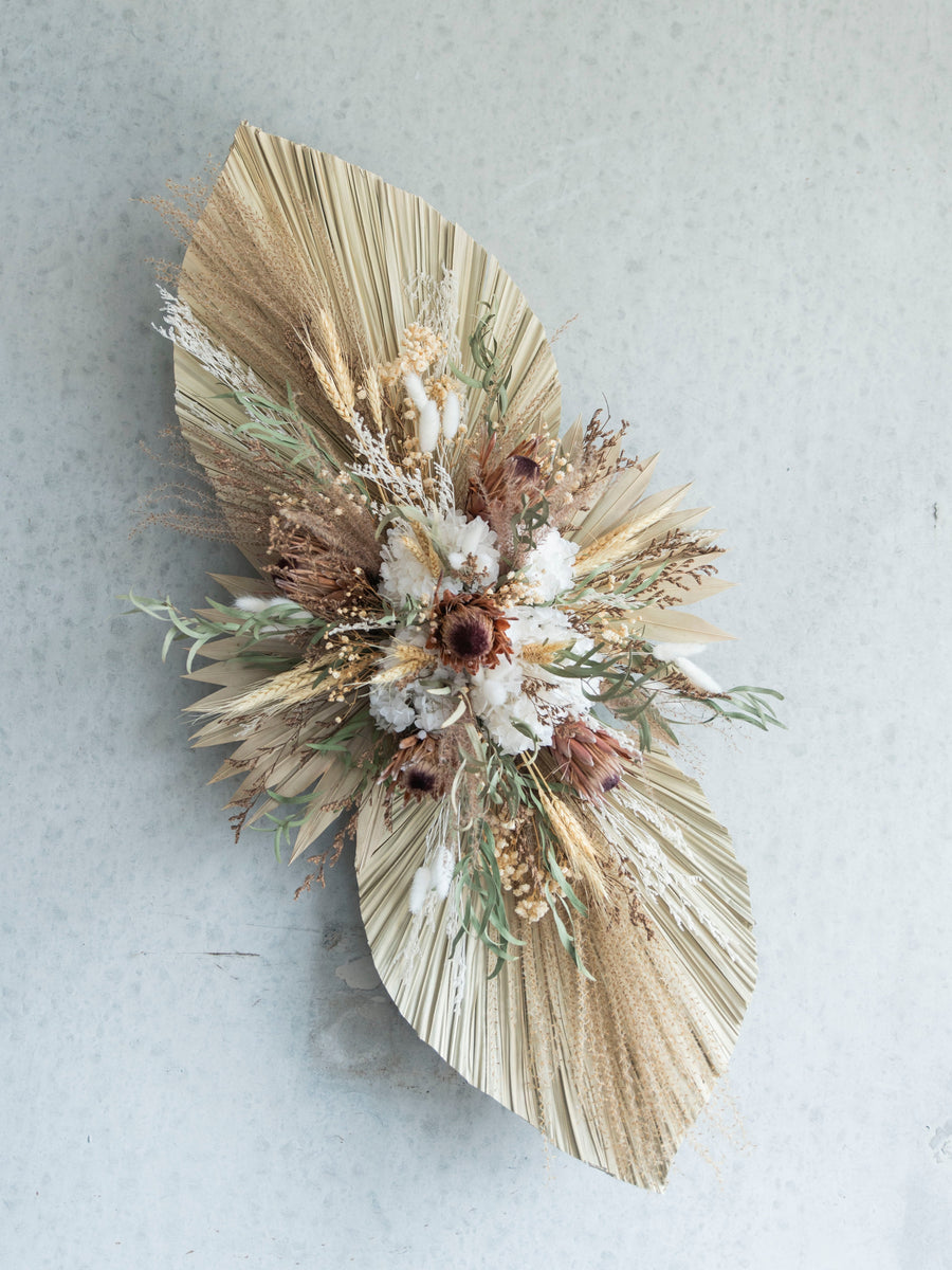 Dried Flower Wall Arrangements – Wandering Willow NZ