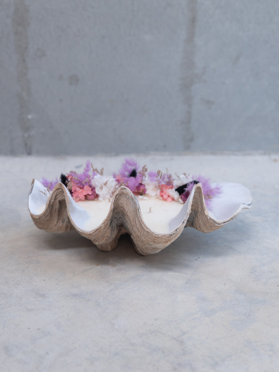 Colour Pop Giant Clam Candle - Vanilla & Black Raspberry – Wandering ...